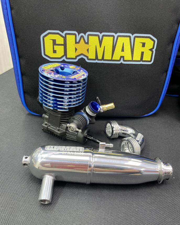 GIMAR Venus EVO Australia TQ WC Limited Edition Modified 5ports .21 GT engine with 2190 pipe ...